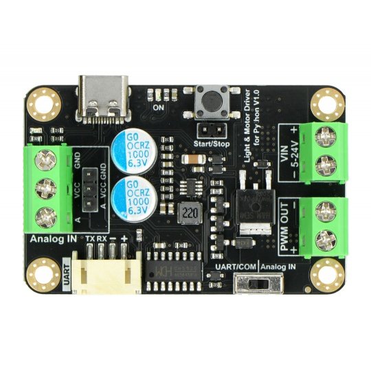 24V/10A PWM/USB motor controller - DFRobot DRI0050 Botland - Robotic Shop