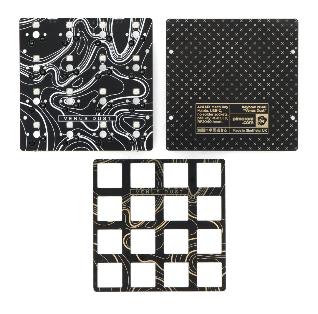 Keybow 2040 - Mini-Mechanical Keyboard - 16-Keyboard with RGB LED ...