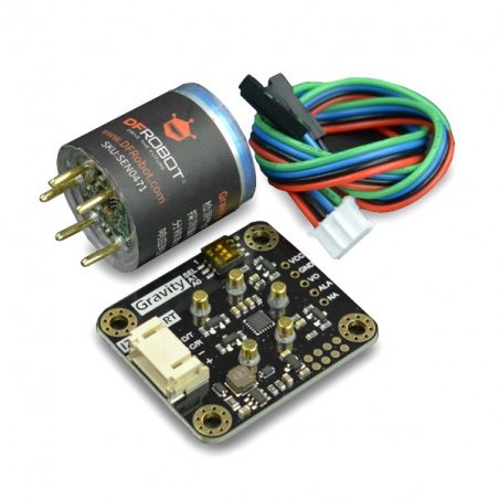 Gravity - NO2 nitrogen dioxide sensor - I2C / UART - factory calibrated - DFRobot SEN0471 ...