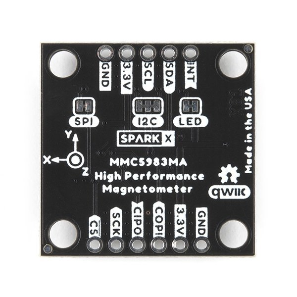 3-axis Magnetometer - MMC5983MA - Qwiic - SparkFun SPX-19034 Botland - Robotic Shop