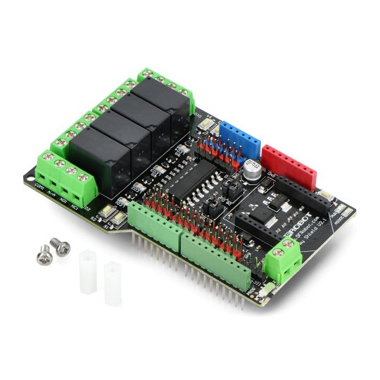 Buy DFRobot 4x Relay - Shield for Arduino v2.1 Botland - Robotic Shop