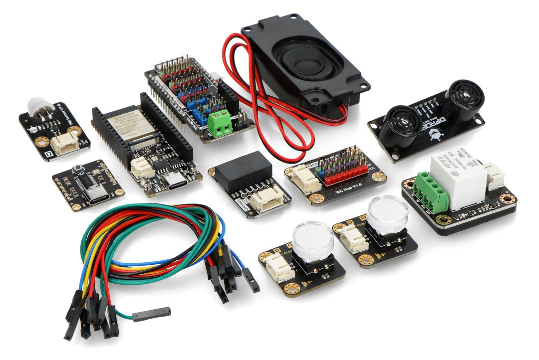 Hackster & DFRobot IoT Starter EEDU Kit - IoT Sensor Kit - ESP32 ...