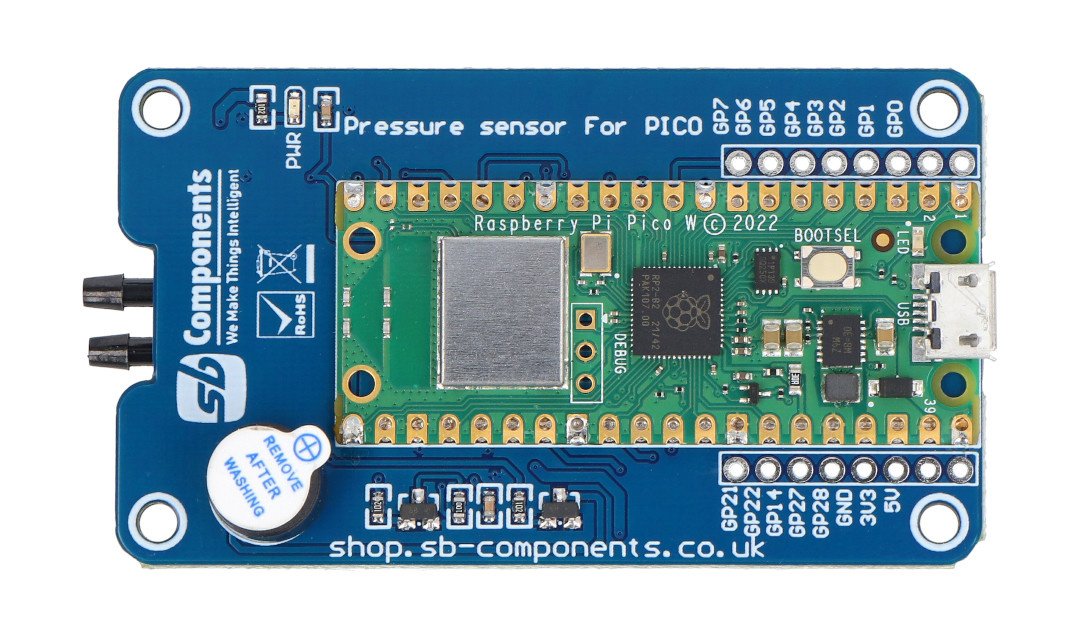 Pressure sensor with LCD display with Raspberry Pi Pico W - SB ...