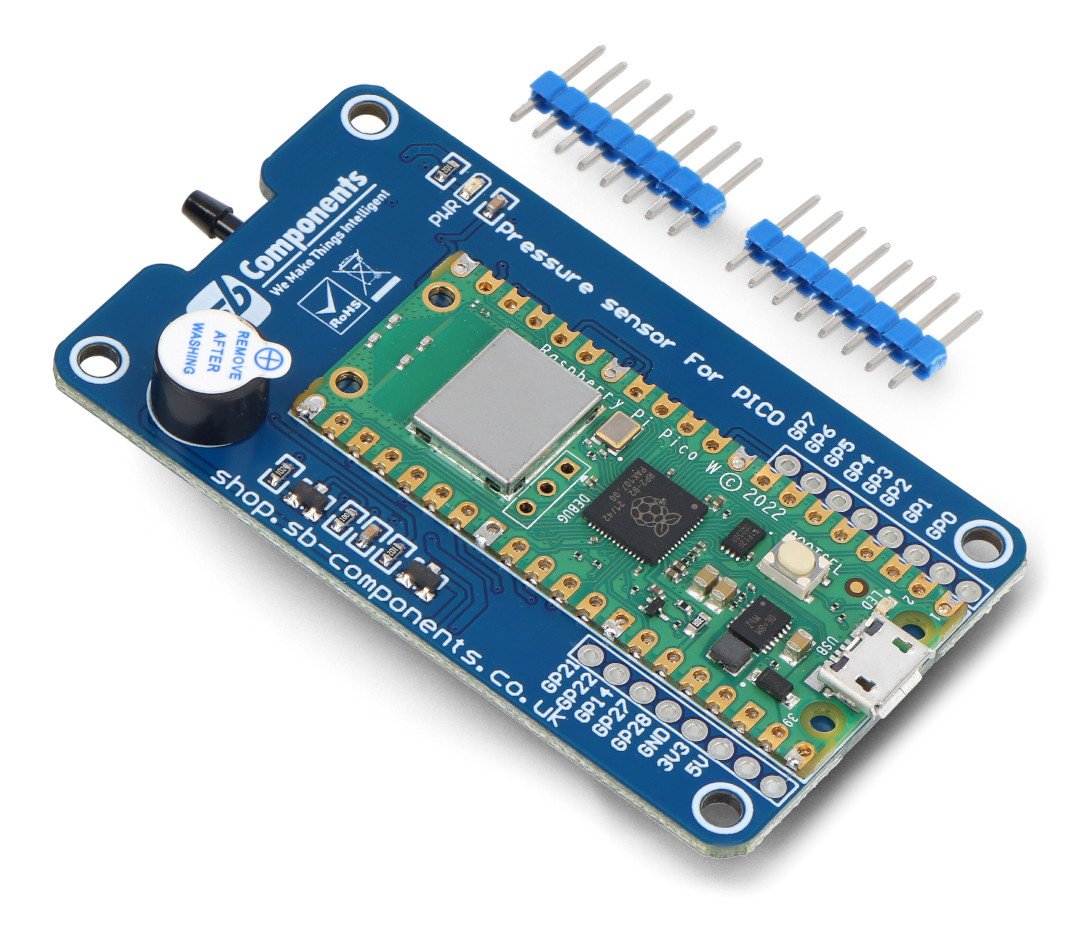 Pressure sensor with LCD display with Raspberry Pi Pico W - SB ...