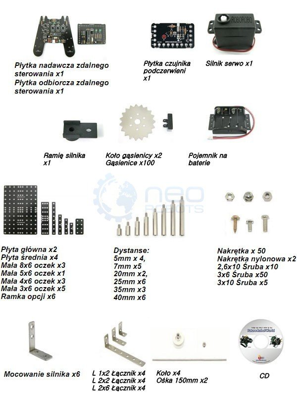 RoboRobo RoboKit Upgrade 1 to 2_ Botland - Robotic Shop