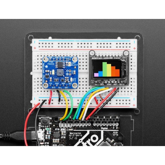 Adafruit AS7262 - 6-channel visible light / color Botland - Robotic Shop