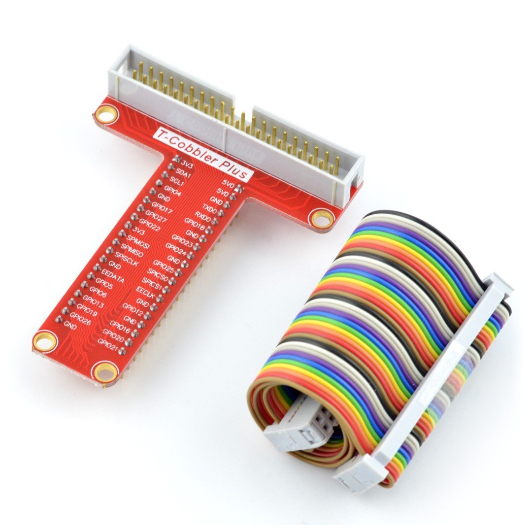 Buy Extension GPIO Raspberry Pi 3/2/B+ to the Botland - Robotic Shop