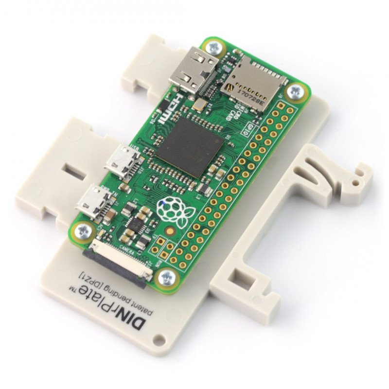 DIN Rail Mount for Raspberry Pi Zero Botland - Robotic Shop