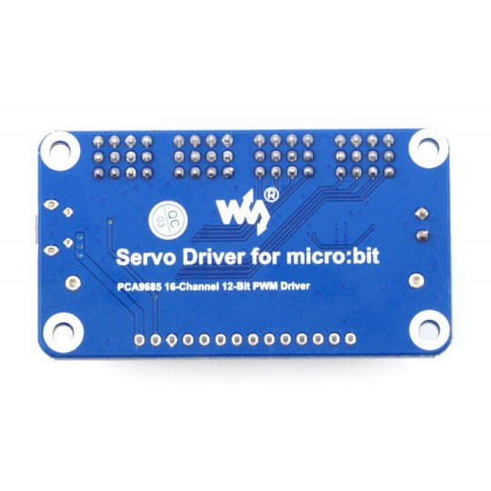 WaveShare Servo Driver - 16 servos for BBC Micro: Botland - Robotic Shop