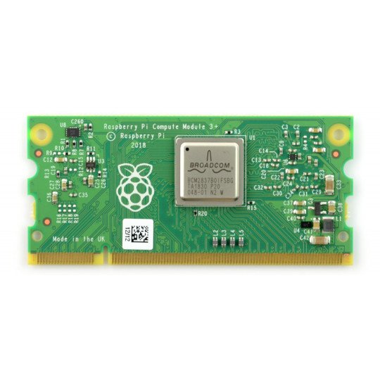 Raspberry Pi CM3+ - Compute Module 3+ - 1.2GHz, 1GB RAM + 32GB eMMC ...