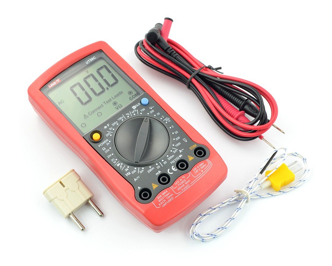 Buy Universal multimeter UNI-T UT58C Botland - Robotic Shop