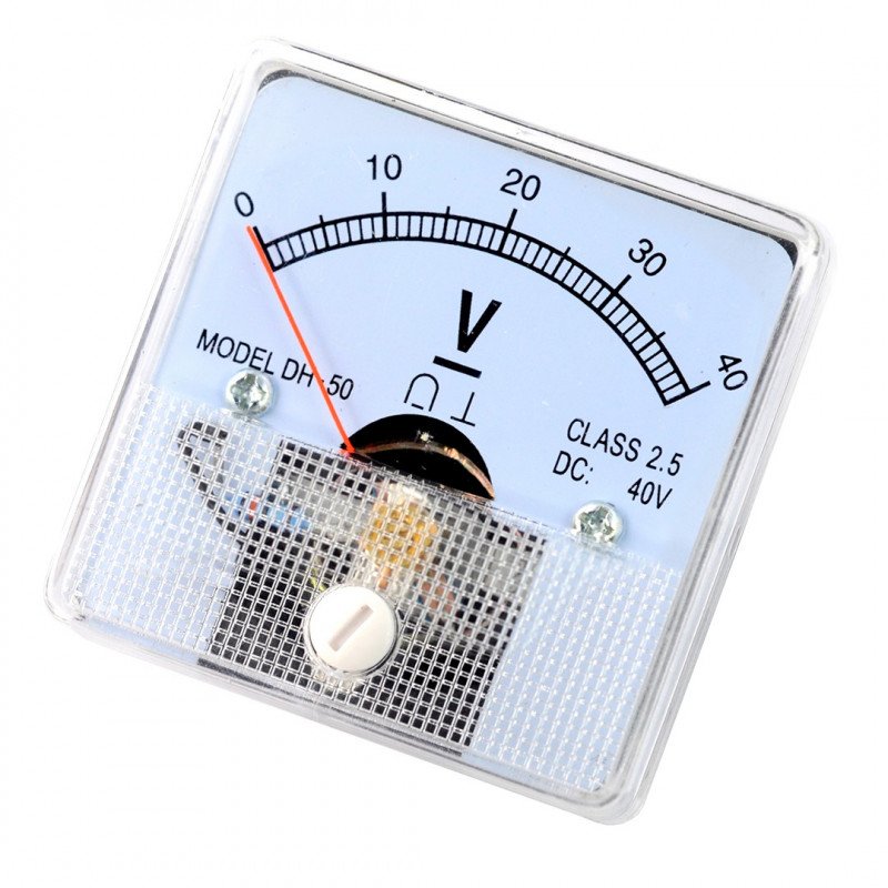 Analog Voltmeter DH-50 - 40V Botland - Robotic Shop