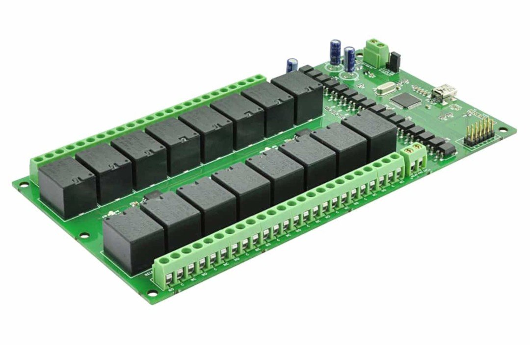 Numato Lab - 16-channel relay module 24V Botland - Robotic Shop
