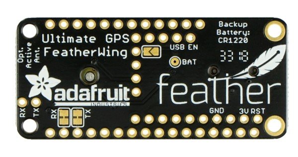 FeatherWing Adafruit Ultimate GPS MTK3339 GPS Botland - Robotic Shop