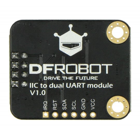 Gravity - I2C - 2x UART converter - DFRobot Botland - Robotic Shop