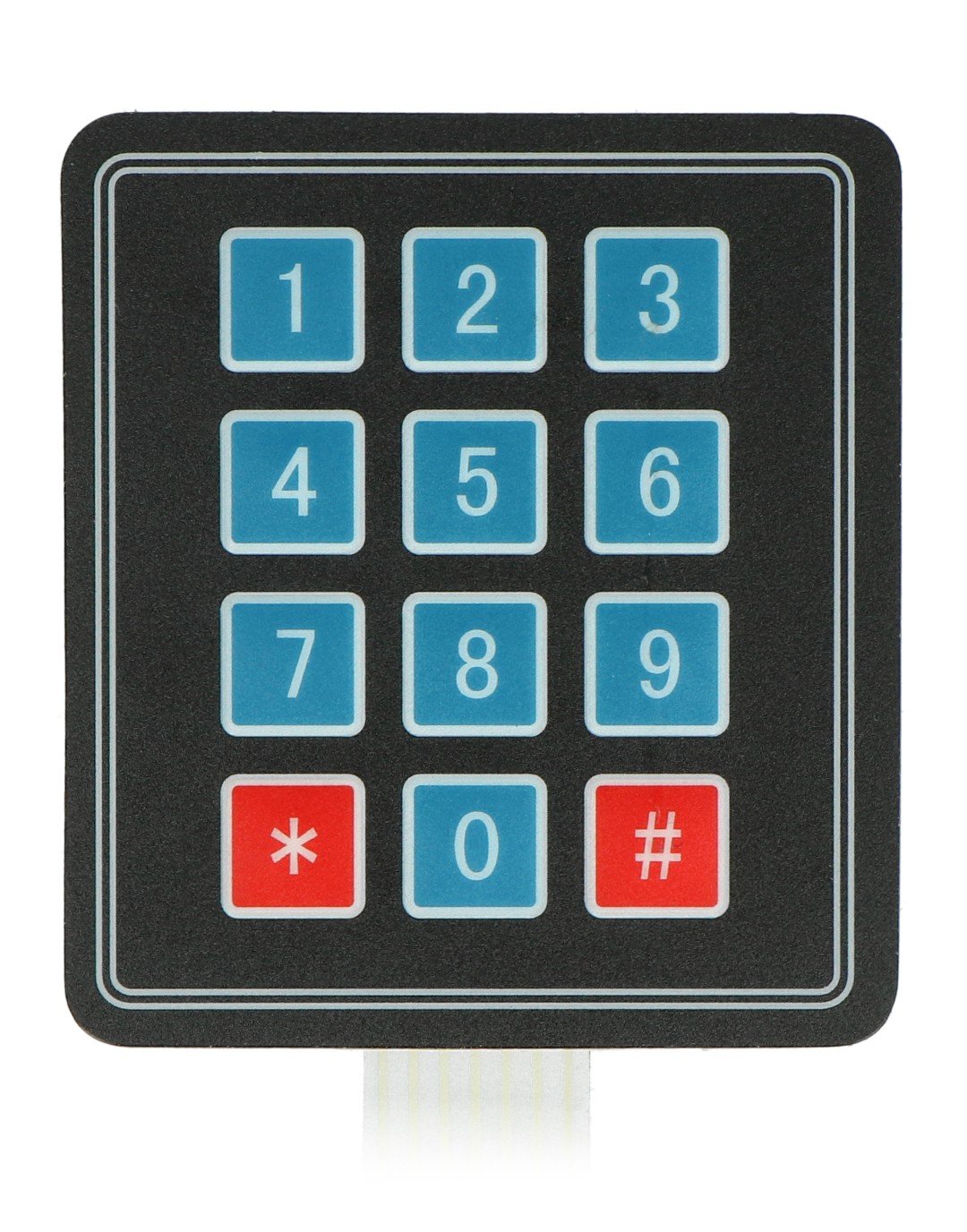 Buy Numeric keypad, self-adhesive, 12 keys Botland - Robotic Shop