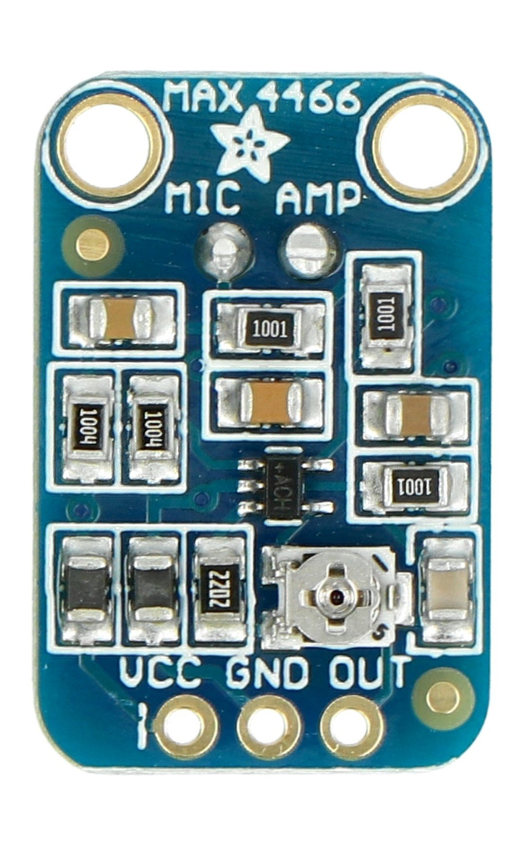 Buy MAX4466 - electret microphone with amplifier Botland - Robotic Shop