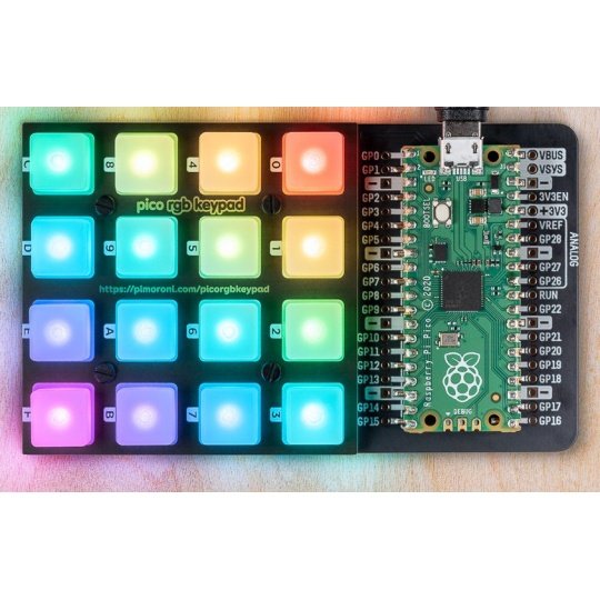 Pico RGB Keypad - backlit keyboard for Raspberry Botland - Robotic Shop