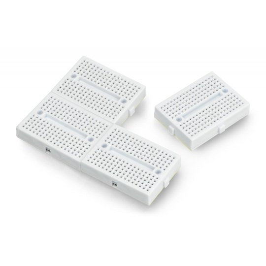 Buy Breadboard - 170 holes white Botland - Robotic Shop