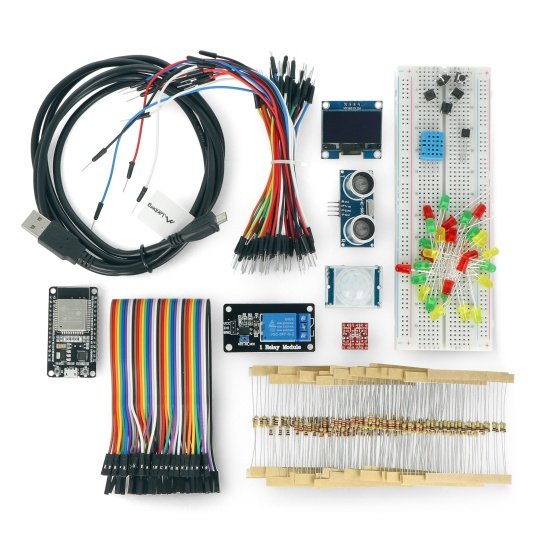 ESP32 Starter Kit with ESP32 WiFi module Botland - Robotic Shop