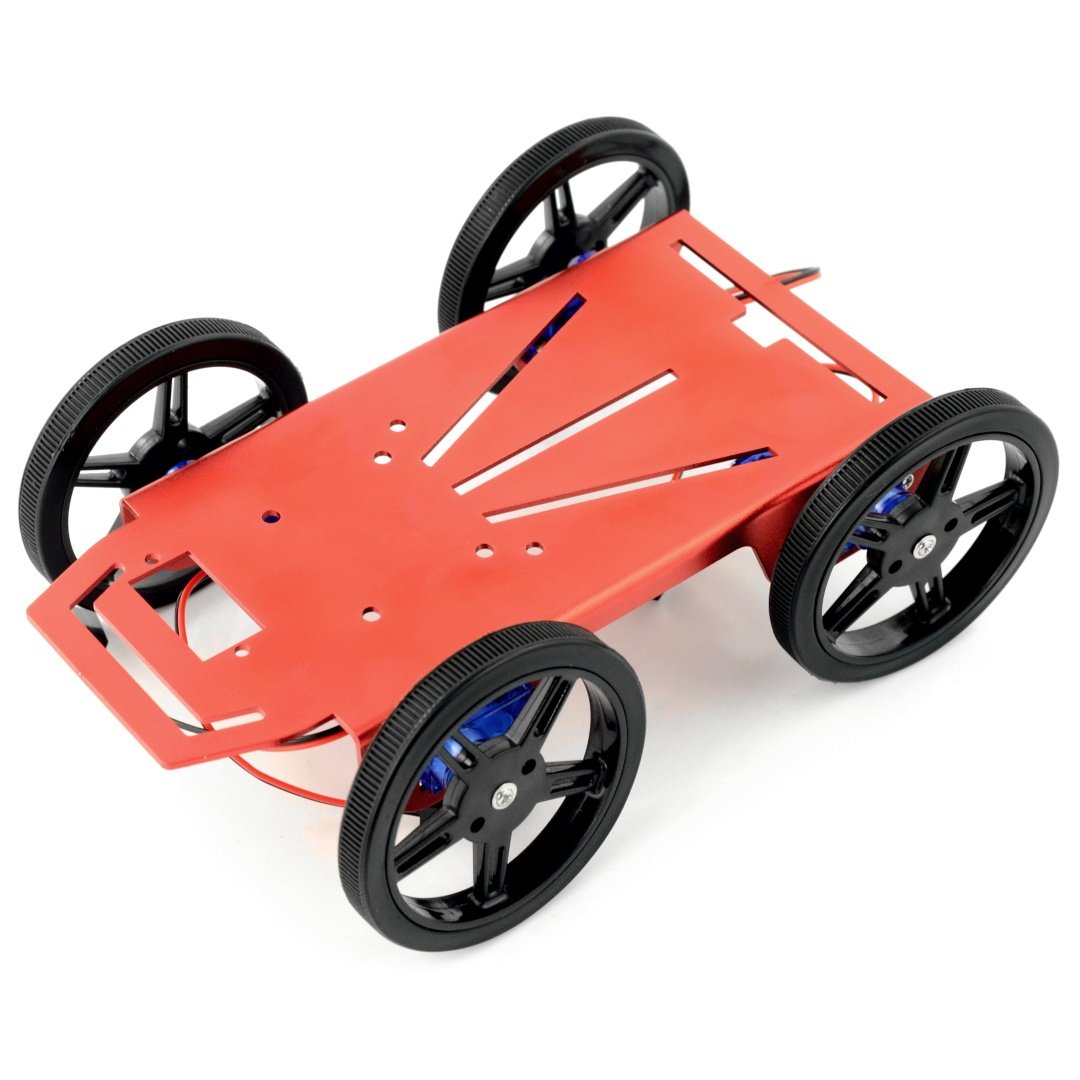 Feetech FT-MC-003-KIT 4WD - Aluminium 4 Wheel Botland - Robotic Shop