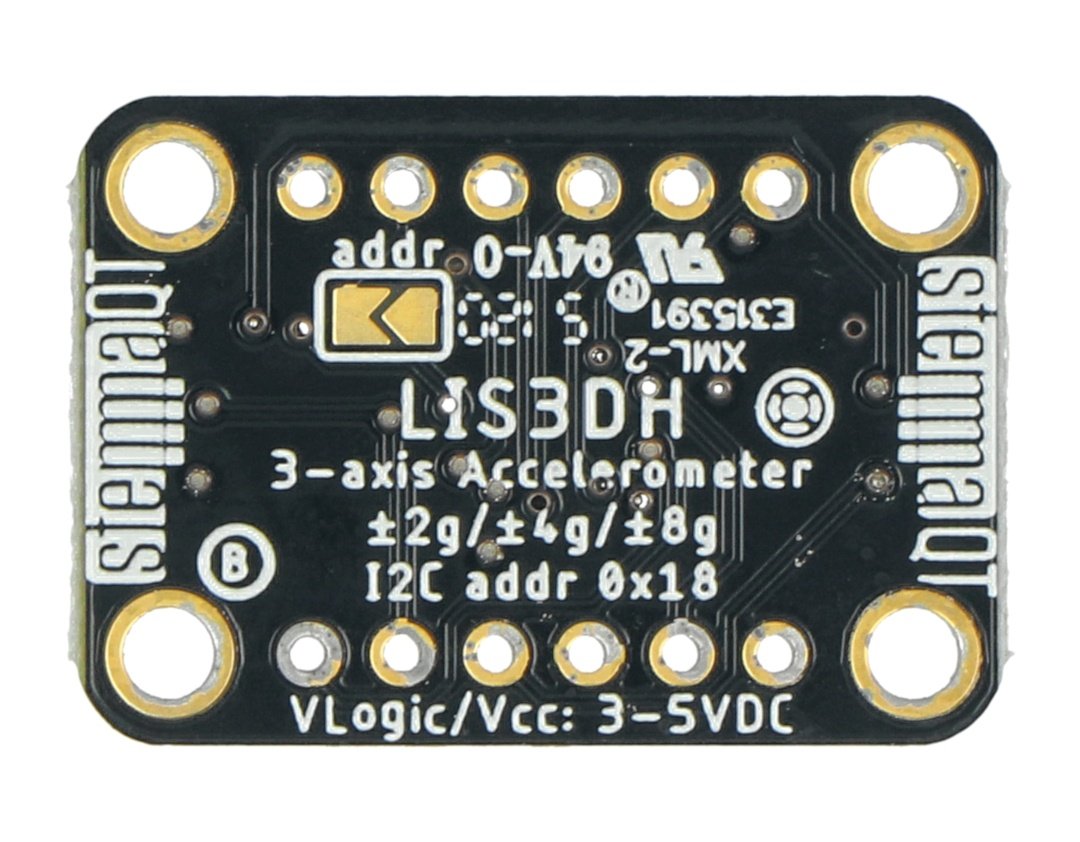 Buy LIS3DH 3-axis I2C / SPI digital accelerometer Botland - Robotic Shop