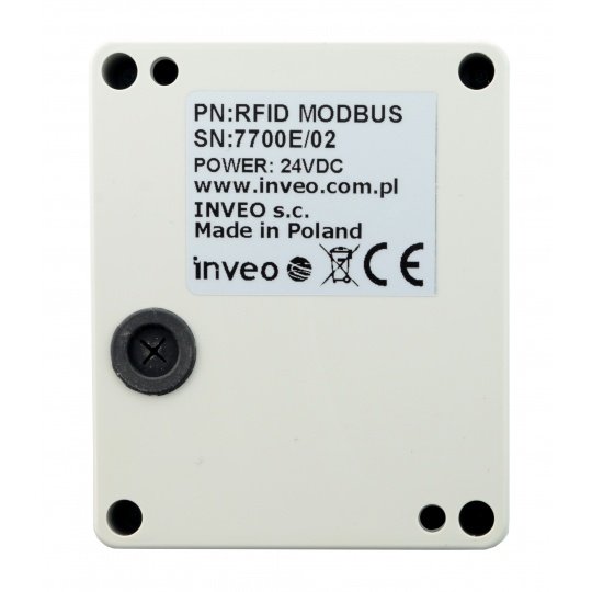 Inveo - MODBUS RFID reader - Unique 125kHz with Botland - Robotic Shop