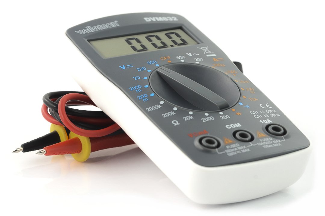 Universal Multimeter Velleman DVM832_ Botland - Robotic Shop